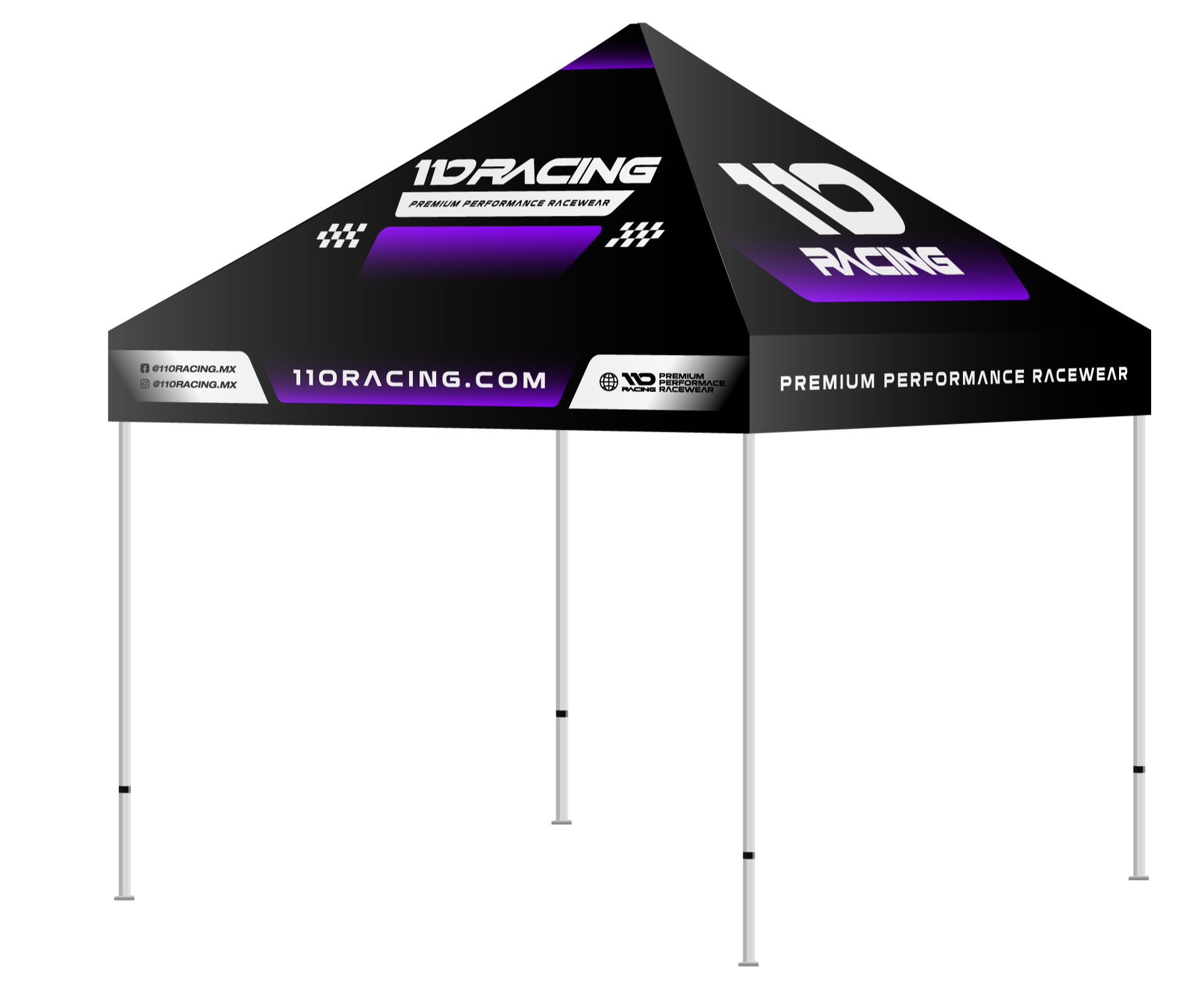 110 RACING PRO TEAM CANOPY BASIC (10x10) – 110Racing
