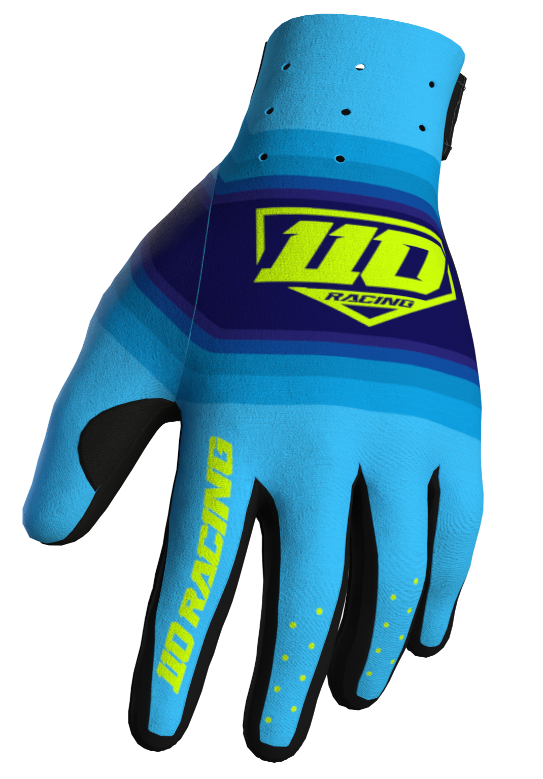 110 RACING // SE25 IGNITE YOUTH GLOVE - CYAN – 110Racing