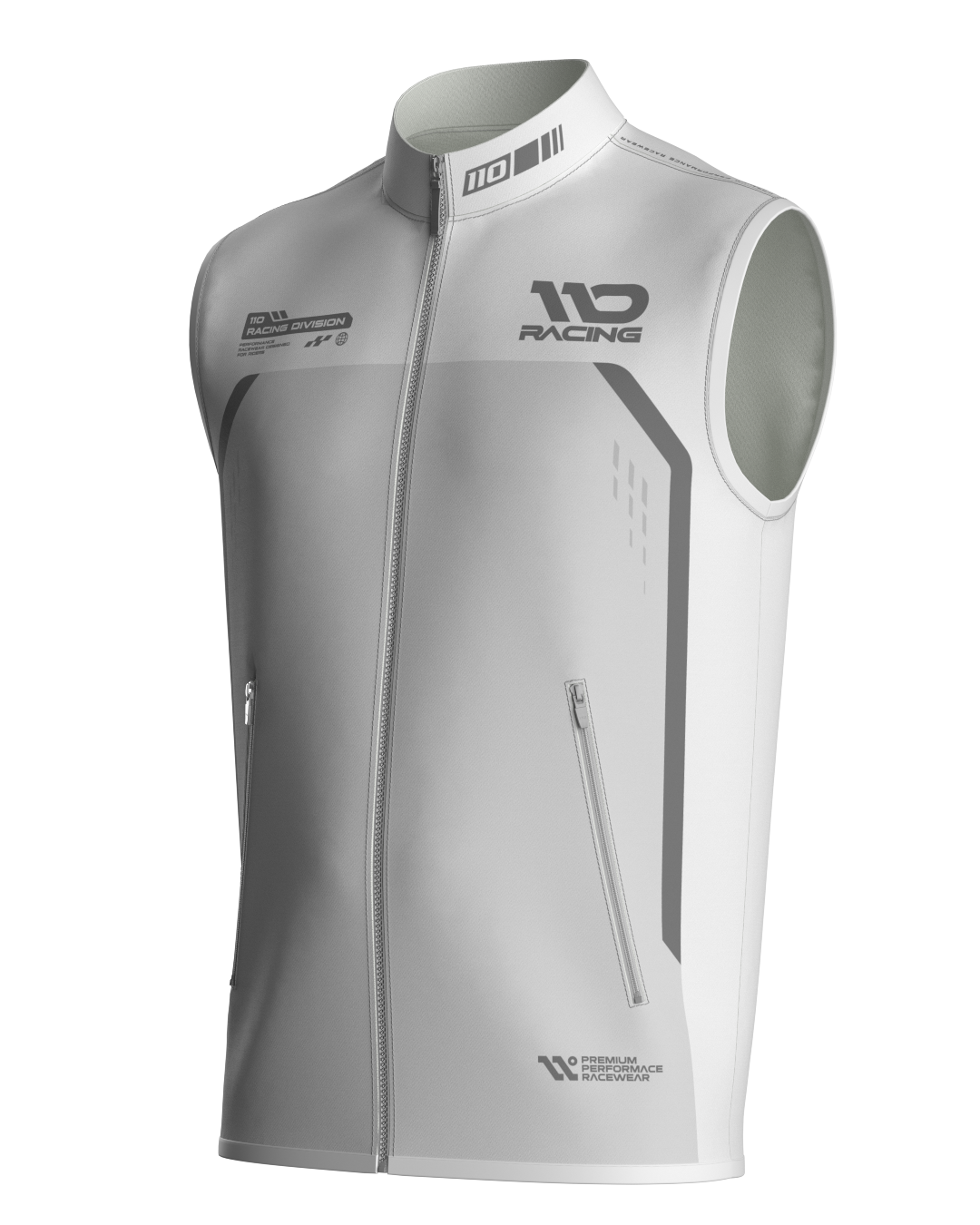 110 RACING // NANO TECH 2.0 VEST - WHITE – 110Racing