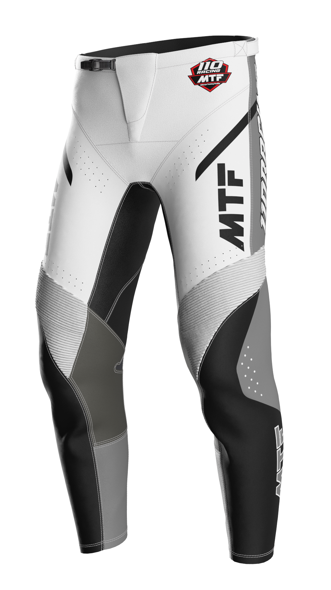 110 RACING x MTF COLLAB LE24 YOUTH PANT - BLACK/WHITE – 110Racing