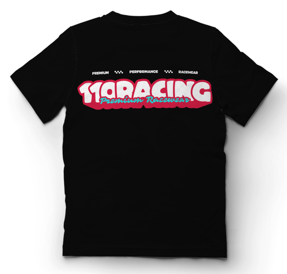 110 RACING // YOUTH LOGO SUMMER TEE - CHARCOAL – 110Racing