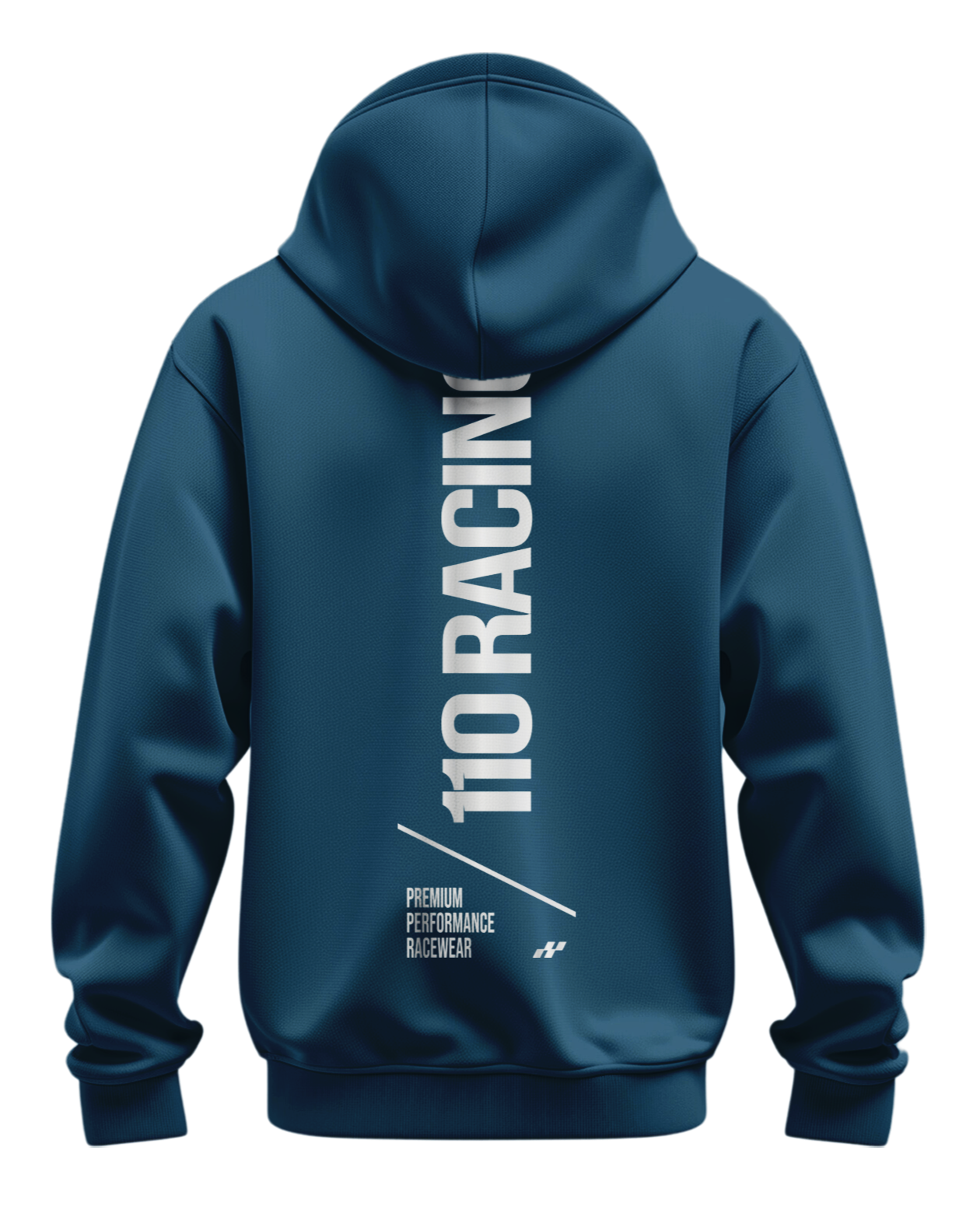 110 RACING // SIGNATURE SERIES ADULT HOODIE - DARK BLUE – 110Racing