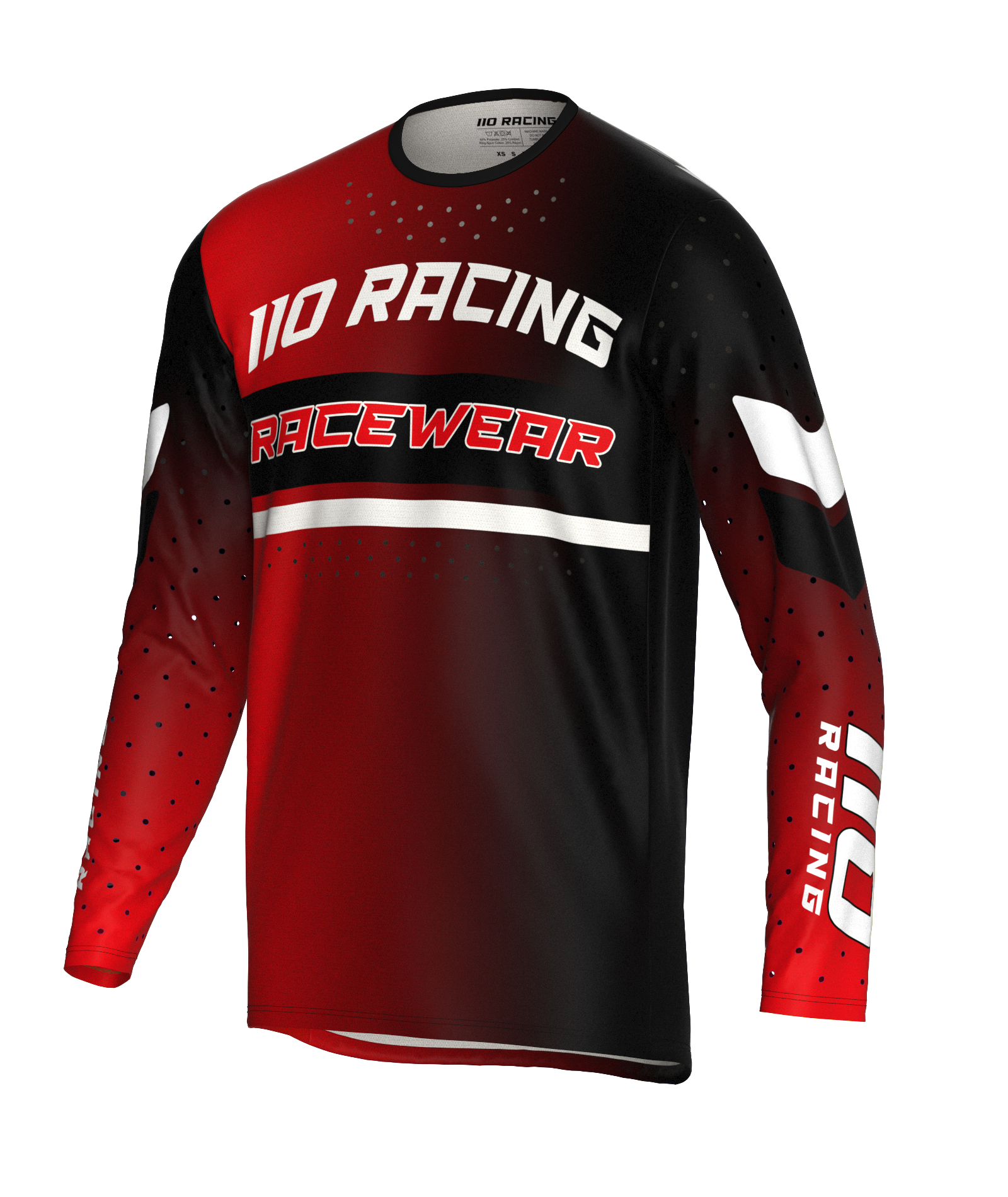 110 RACING // SL23 AIR TECH YOUTH RED-BLACK – 110Racing