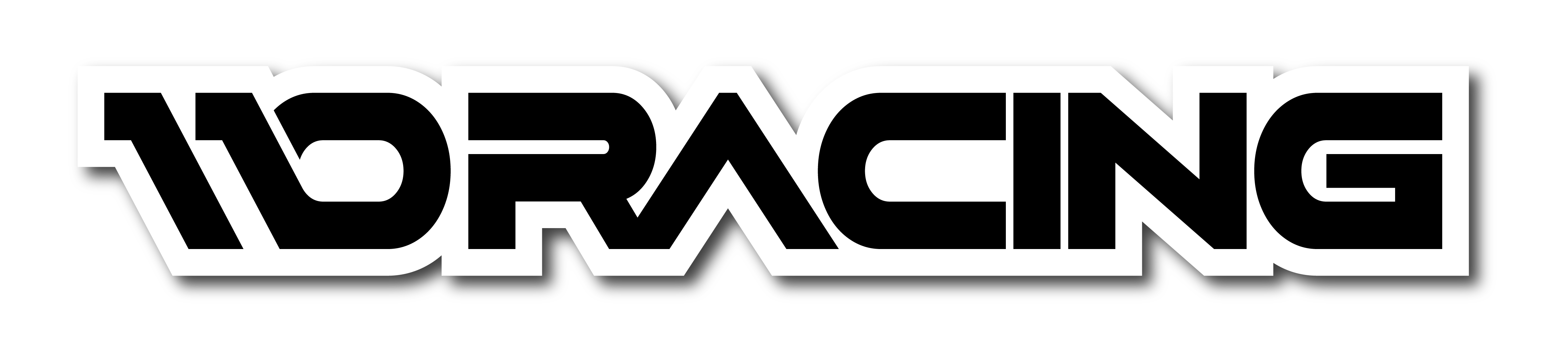 110 RACING // PERFORMANCE STICKER - BLACK/WHITE – 110Racing