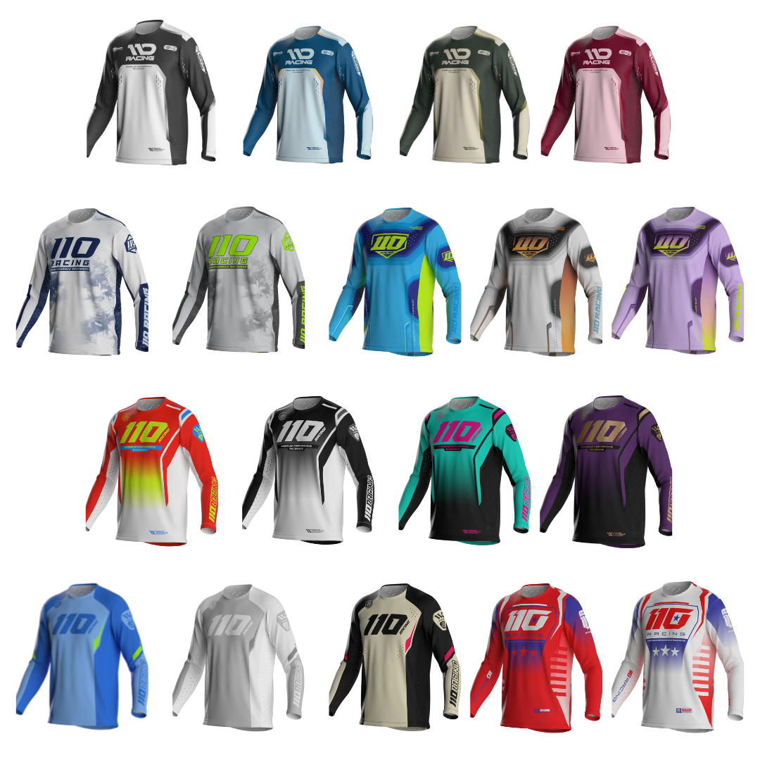 110 RACING // CUSTOM MADE YOUTH 25-26' JERSEY - SUBLIMATION – 110Racing