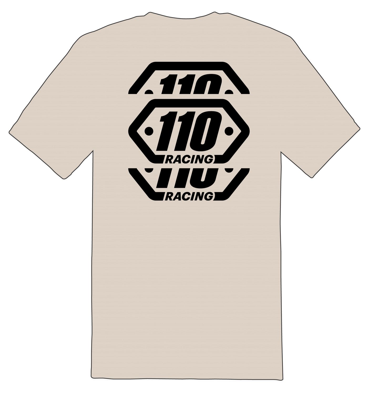 110 RACING // ELEVATE TEE YOUTH - TAN – 110Racing
