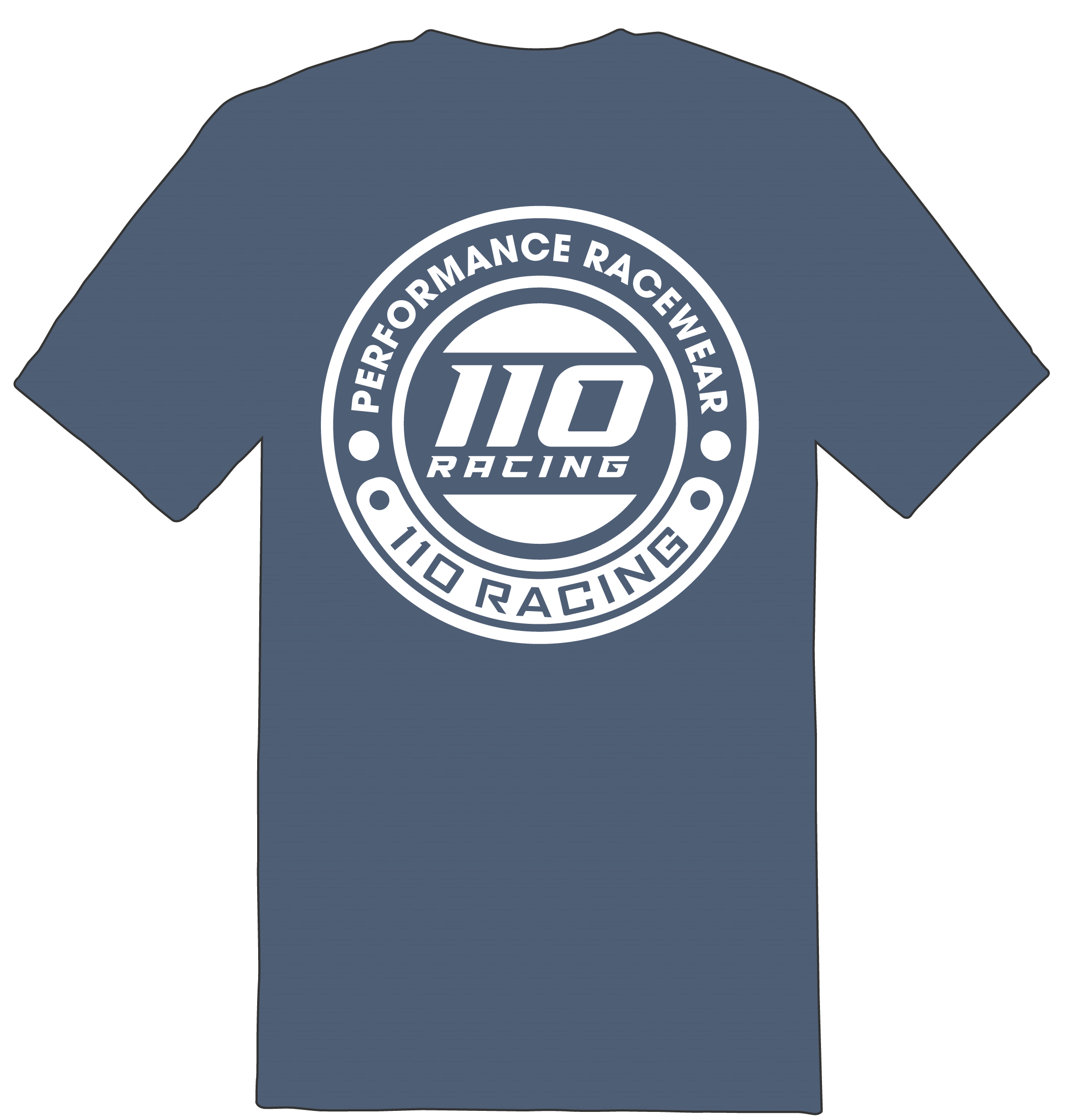 110 RACING // CLASSIC 24' TEE YOUTH - INDIGO – 110Racing