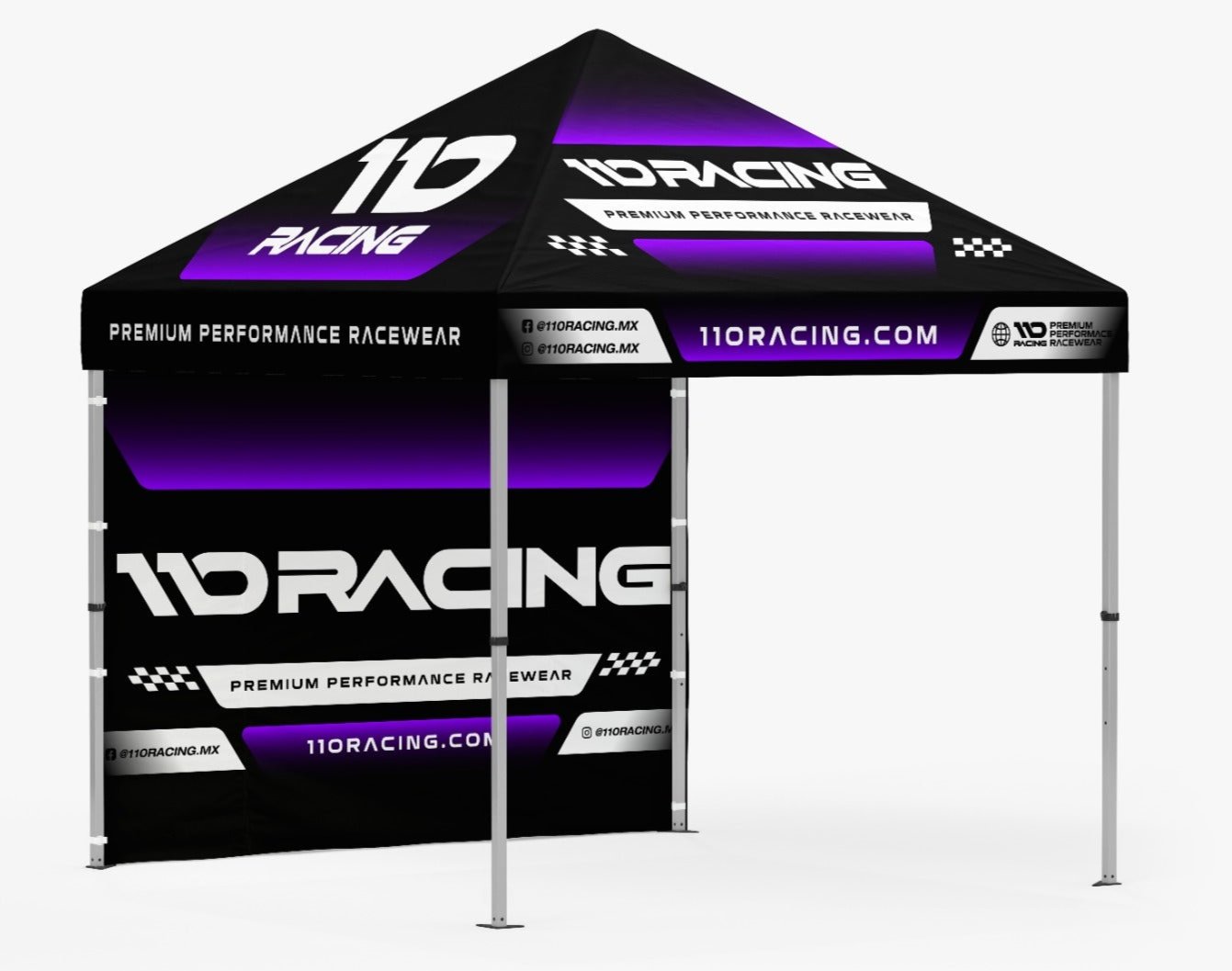 110 RACING PRO TEAM CANOPY RACE PACKAGE (10x10) – 110Racing