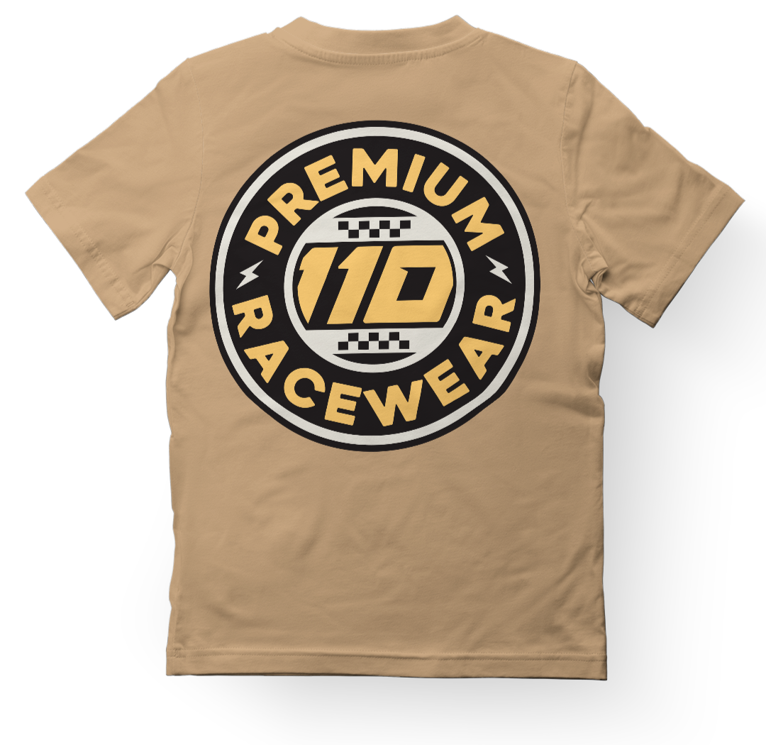 110 RACING // CLASSIC SUMMER TEE YOUTH -TAN – 110Racing