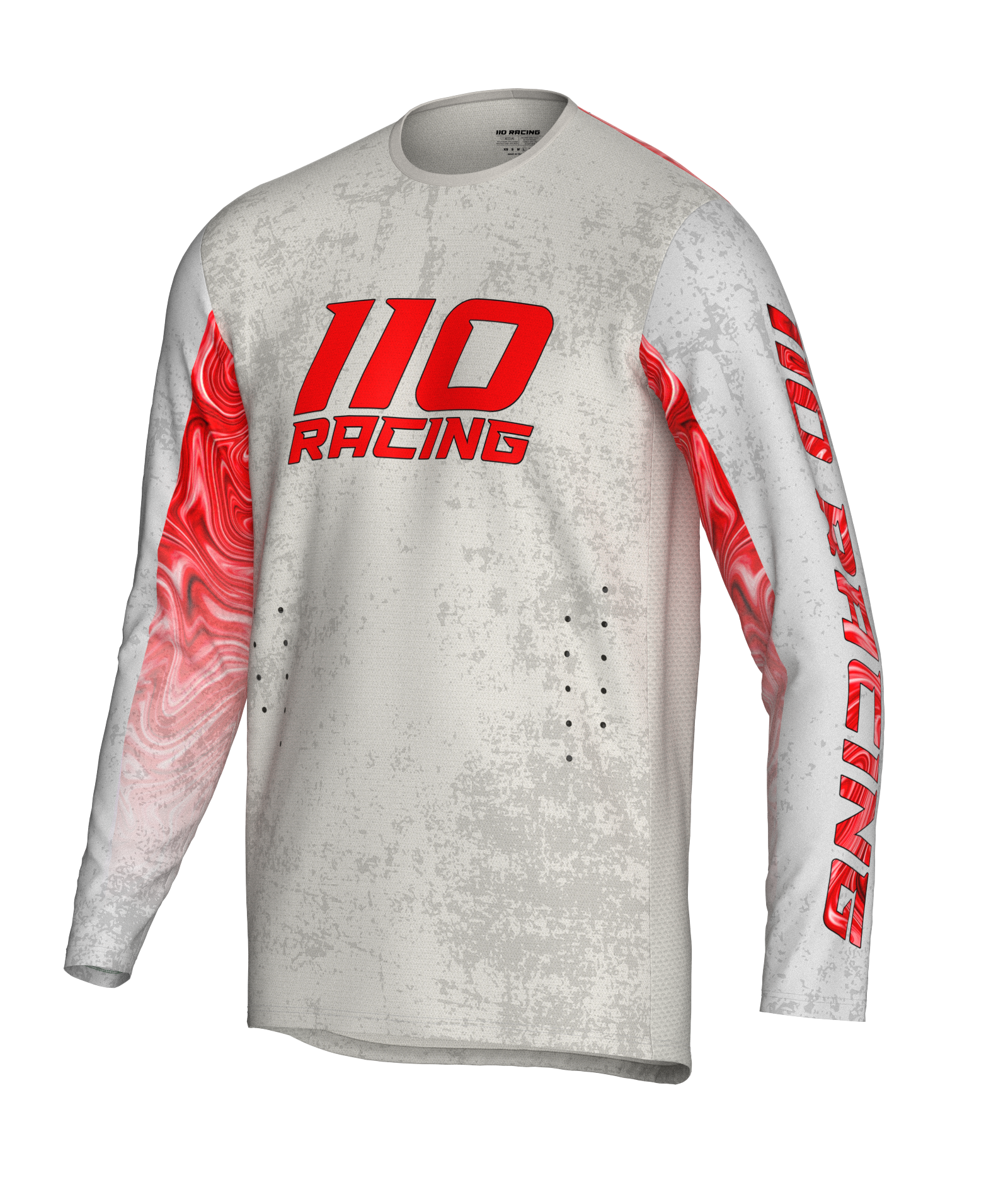 110 RACING // SE23 GRAPHITE GREY/RED – 110Racing