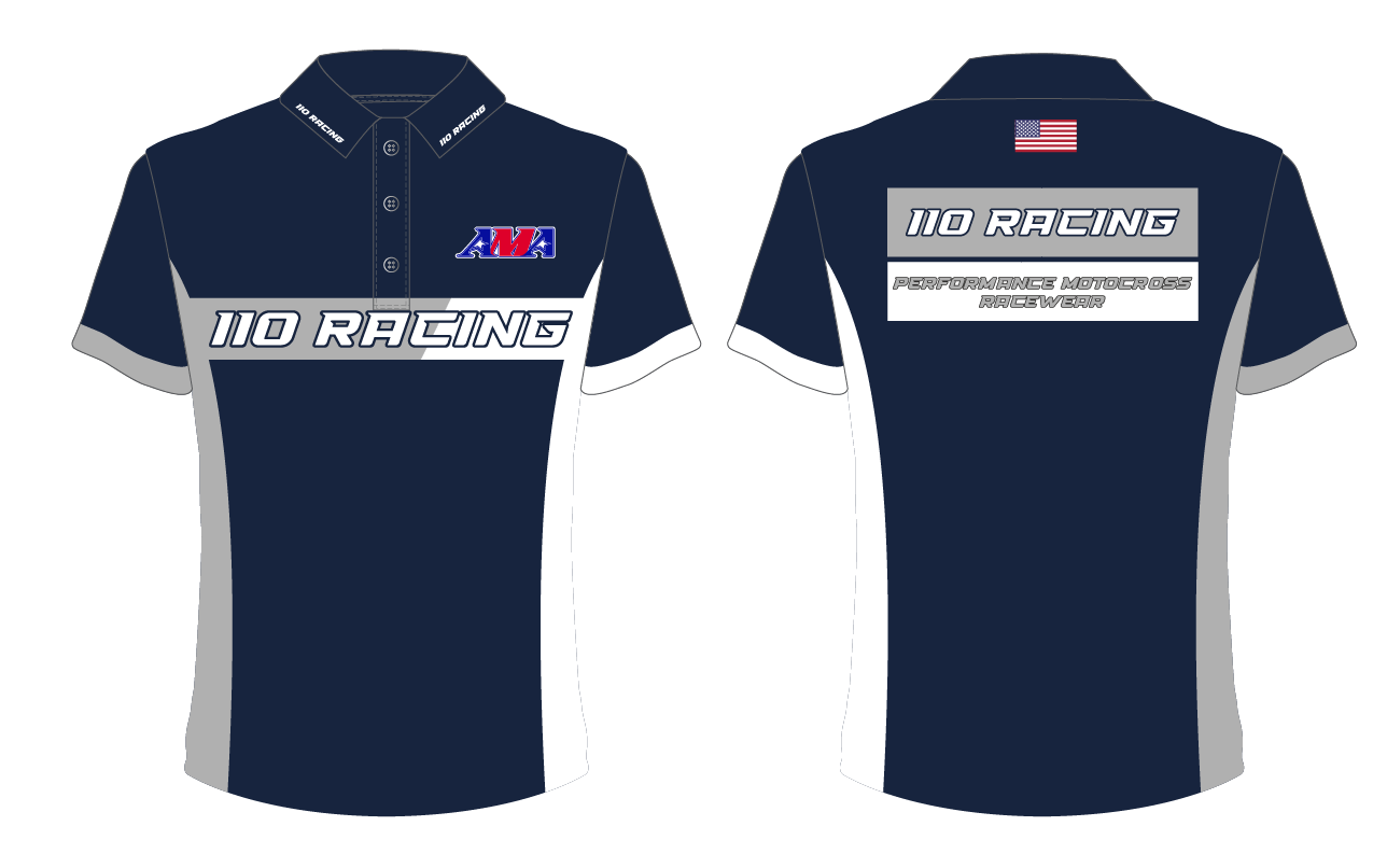 110 RACING // Team Polo Shirt – 110Racing